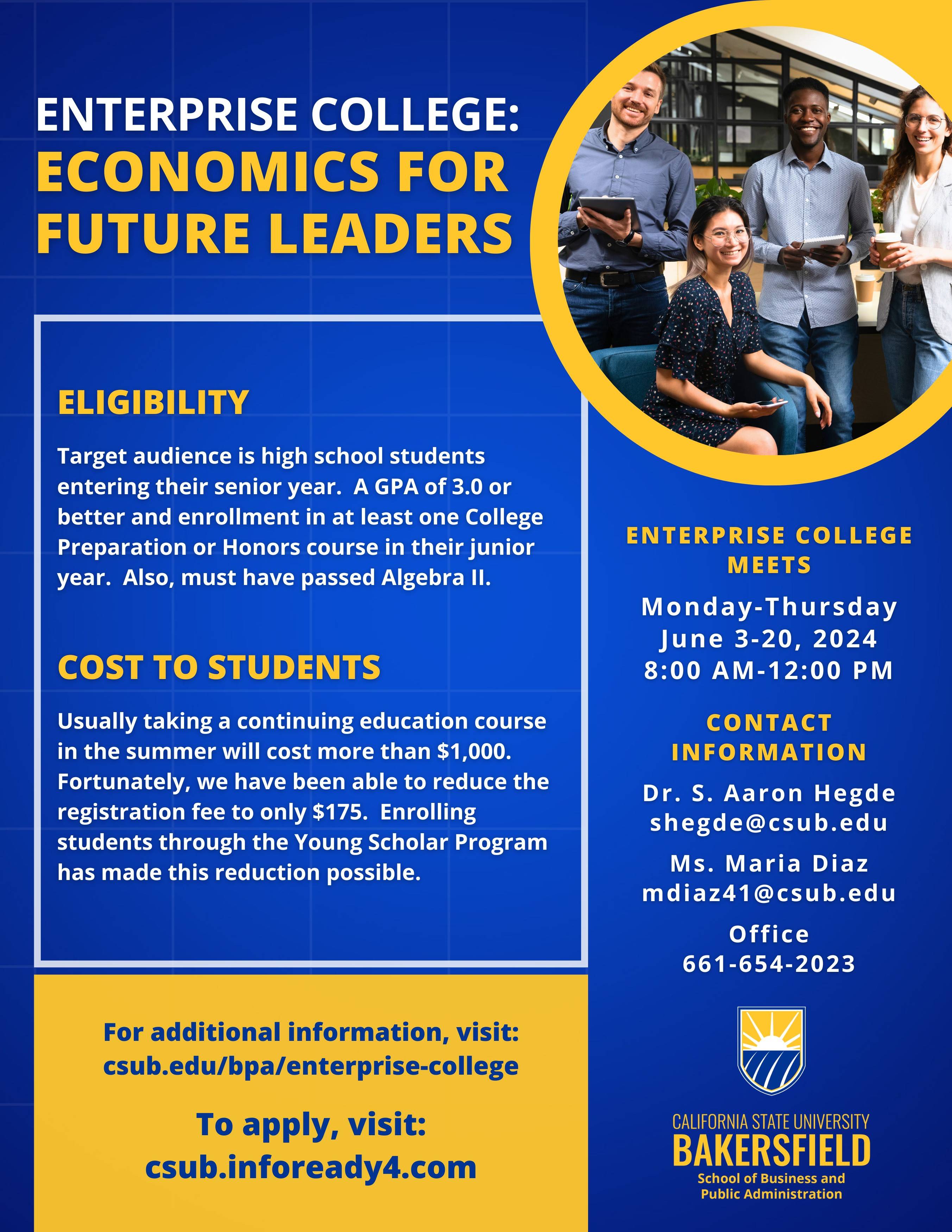 Enterprise College | California State University, Bakersfield