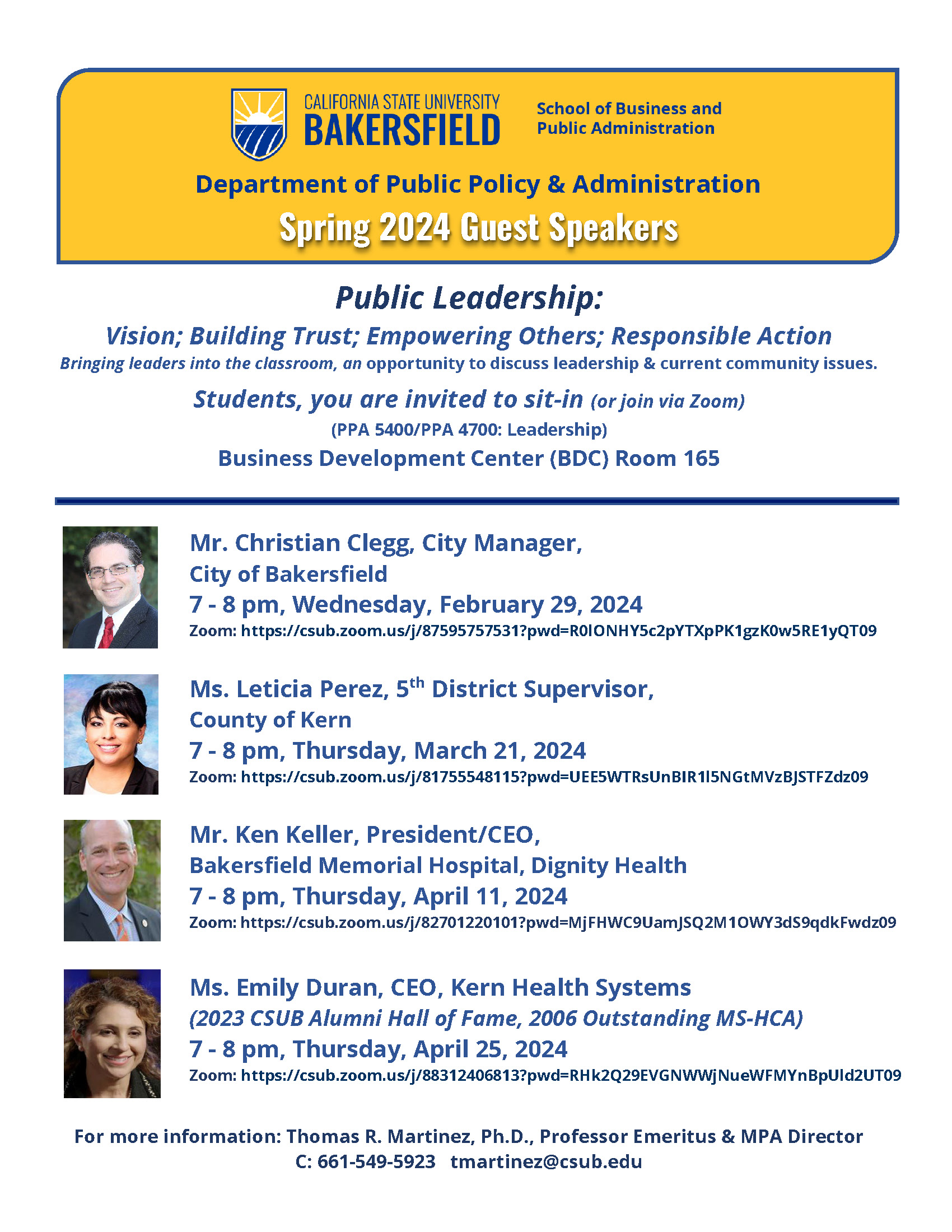 Department of Public Policy & Administration | California State ...