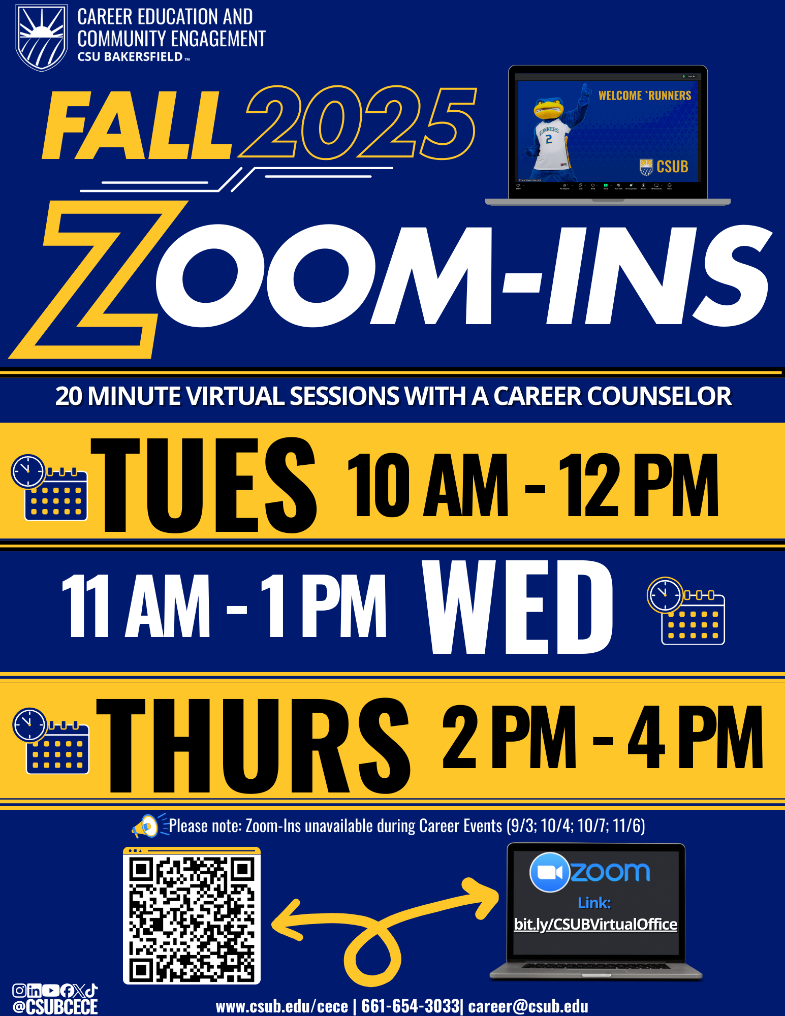 CECE Events, Workshops, Walk-Ins and Newsletter | California State ...