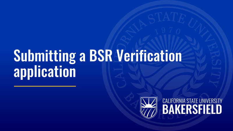 Basic Skills Requirement (BSR) | California State University, Bakersfield