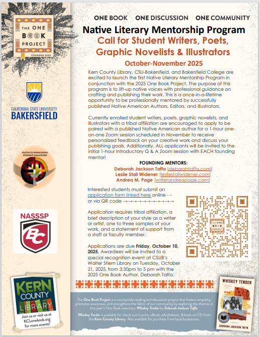 One Book Project | California State University, Bakersfield