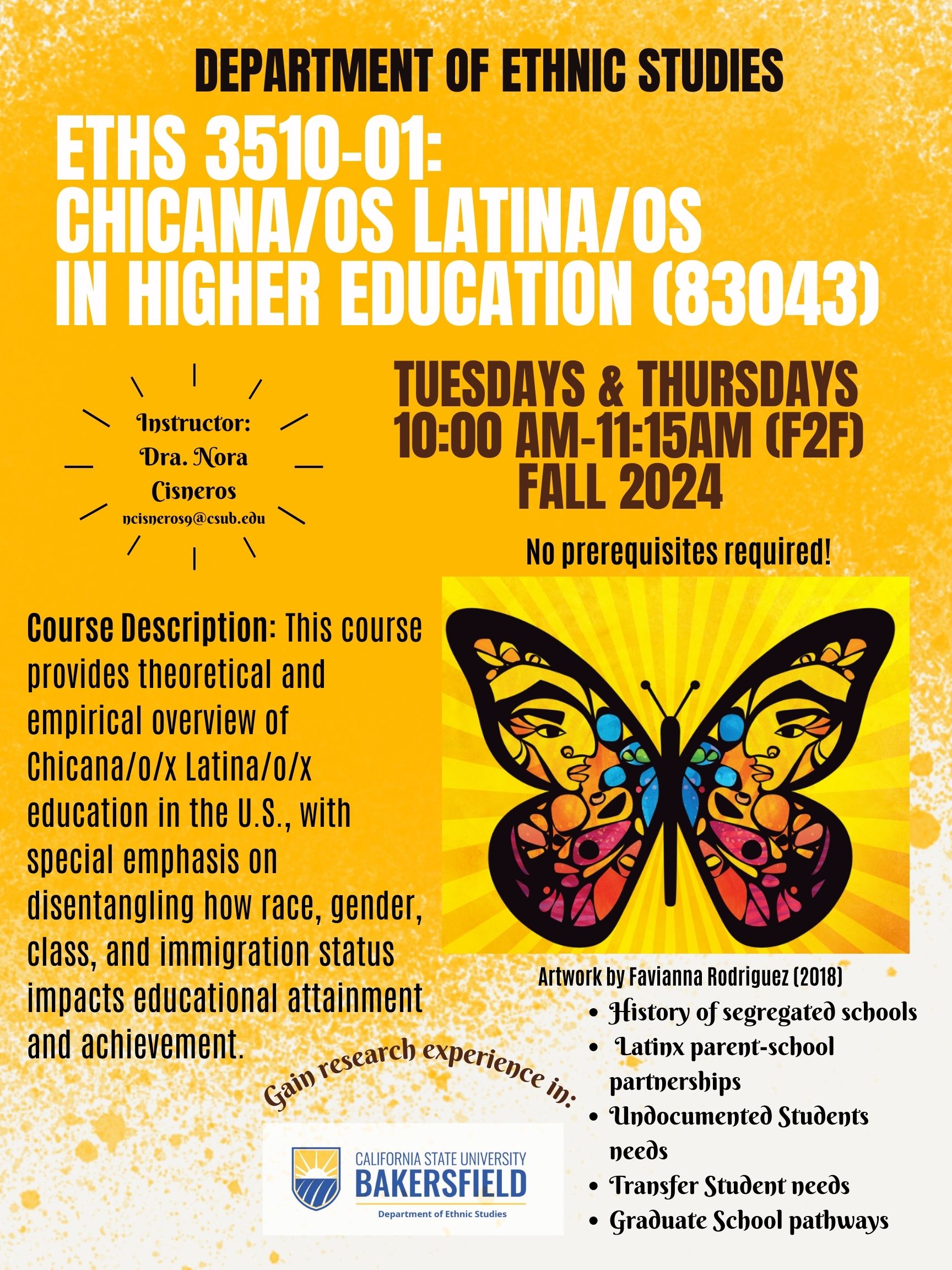 Ethnic Studies | California State University, Bakersfield