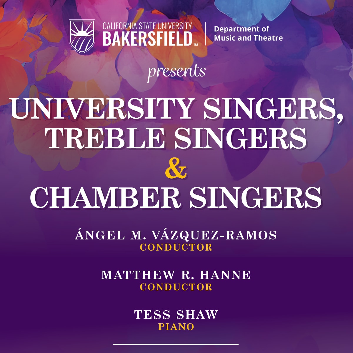 Welcome to the Music Program! | California State University, Bakersfield